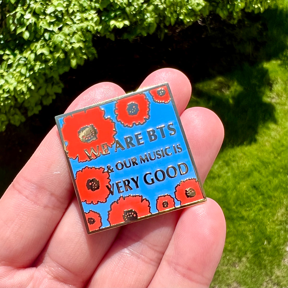 Very Good Enamel Pin – 00:00 Studios